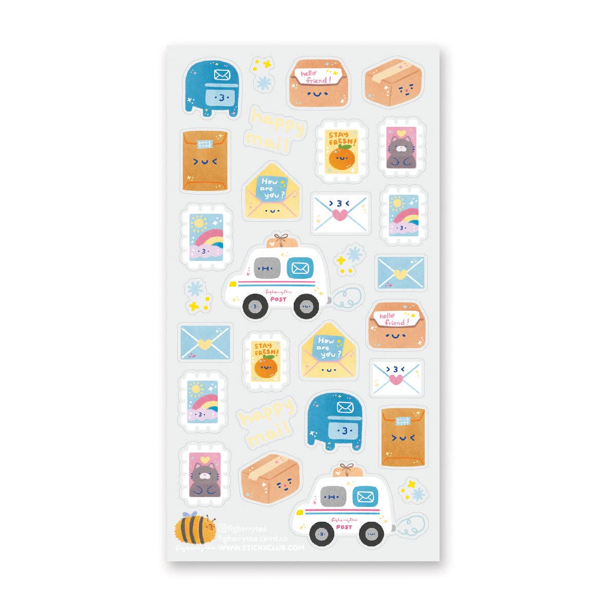 Mail Stickers – Color Riot