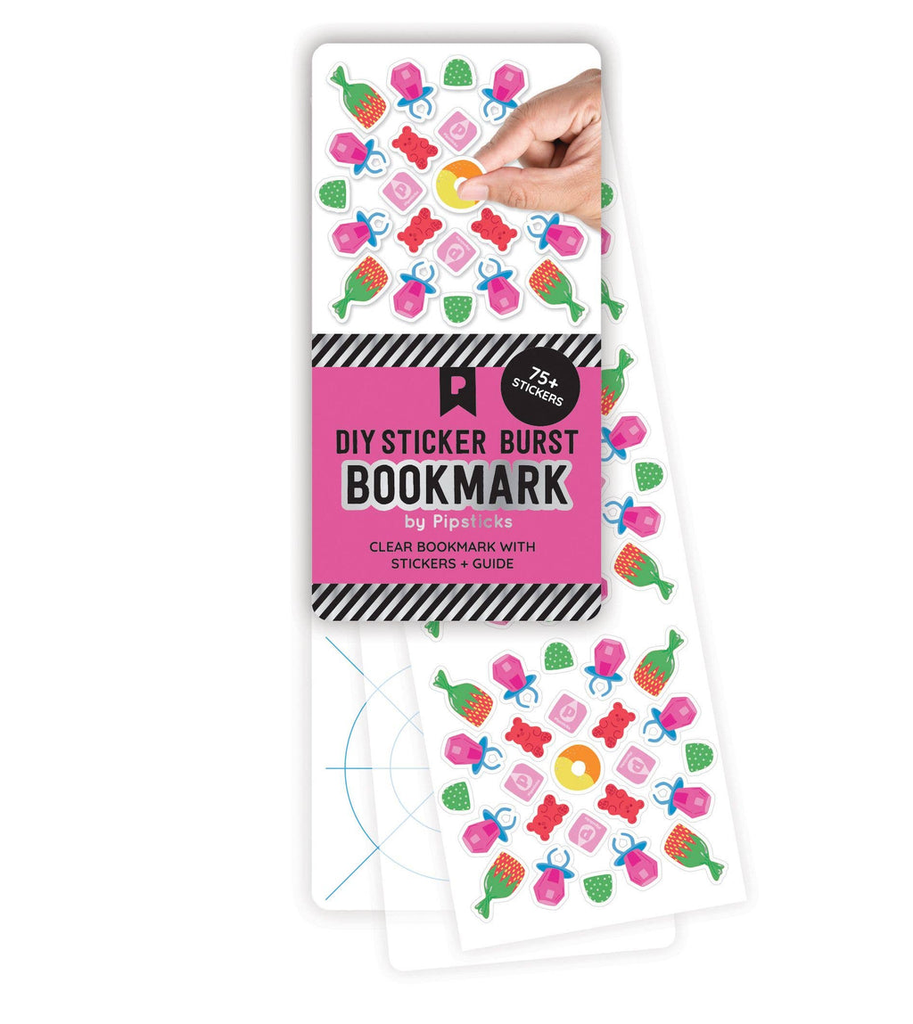 Jammin' Candy DIY Sticker Burst Bookmark – Color Riot